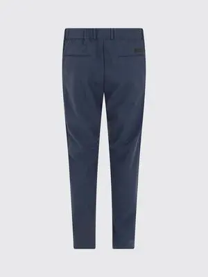 RRD Slim Fit Chino Trousers In Technical Jersey With Mid-rise Waist - Grey