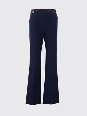 Liu Jo Mid-rise Flared Jeans In Wool Blend Denim