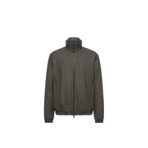 Moncler Limberl Flannel Short Down Jacket - Gray