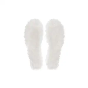 NEW ORCHARD Classic Vegan Insole Faux Fur - White