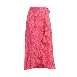 RUMOUR LONDON Stella Ruffled Wrap Skirt