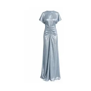 AISL Ruched Center Column Dress Light - Blue
