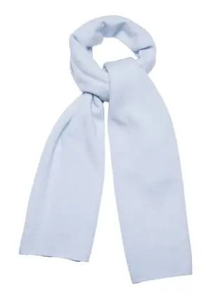 LOOP CASHMERE Cashmere Lofty Blanket Scarf In Soft Whisper - Blue