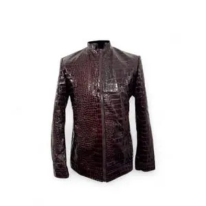 JPO Koch House Vegan Reptilian Leather Jacket