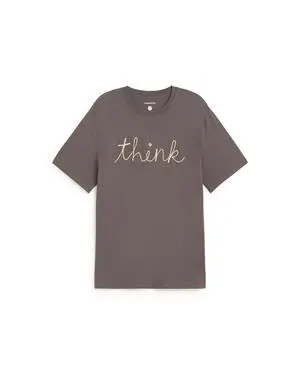 THINKING MU Gray Think Aaron T-shirt