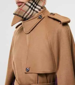 Burberry Cashmere Belmont Trench Cape