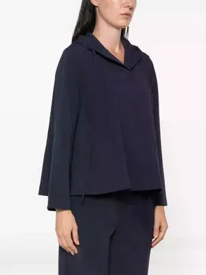 PSOPHIA Drawstring-fastening Hoodie - Blue