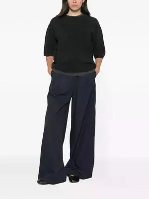 Sofie D'hoore Short-sleeve Crew-neck Sweater