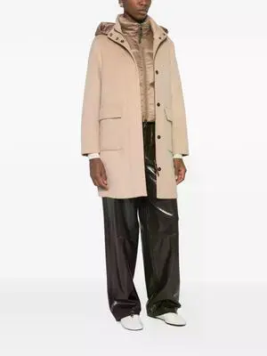 MABRUN Bianca Layered Hooded Coat