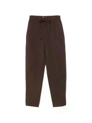 PSOPHIA Drawstring Track Pants - Brown