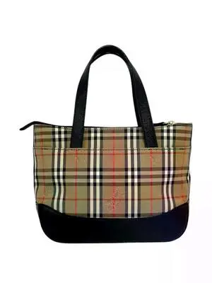 Burberry 2012-2026 Haymarket Check Canvas Handbag