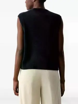 Marc O'polo Sleeveless Button-up Cardigan