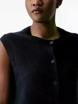 Marc O'polo Sleeveless Button-up Cardigan