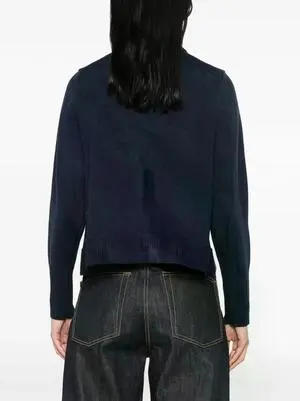 PSOPHIA Ruffled-trim Cardigan