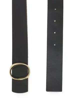 Orciani Oval-buckle Leather Belt