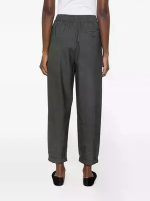 PSOPHIA Drawstring-fastening Cropped Trousers