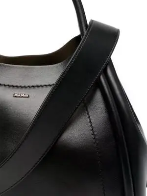 Max Mara Marine Leather Bucket Bag