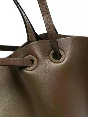 Max Mara Leather Tote Bag