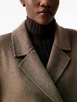 Marc O'polo Double-breasted Notched-lapels Coat
