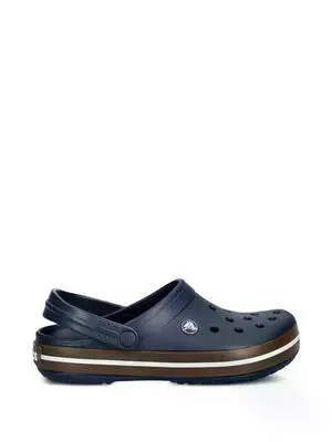 CROCS Crocband Perforated Logo-patch Mules - Blue
