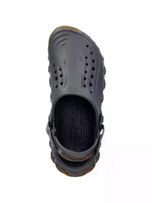 CROCS Echo Gum Ro Perforated Slingback Mules