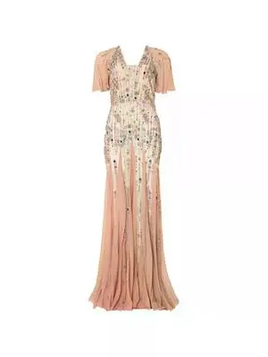 TEMPERLEY LONDON Crystal-embellished Venus Gown