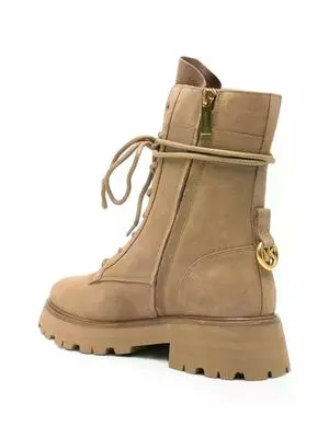 Michael Kors Lace-up Suede Boots