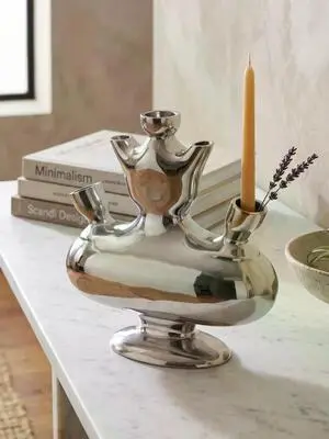 ENZO DE GASPERI Polished Five-hole Vase