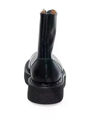 Comme Des Garçons X George Cox Front-zip Platform Biker Boots