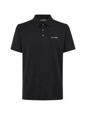 PLEIN SPORT Logo-print Polo Shirt