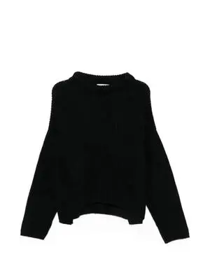 Liviana Conti Ribbed-knit Roll-neck Sweater - Black
