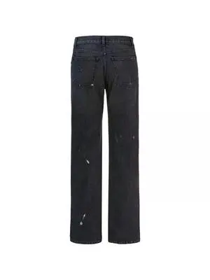 SEEN USERS Lace Craft Wide-leg Jeans