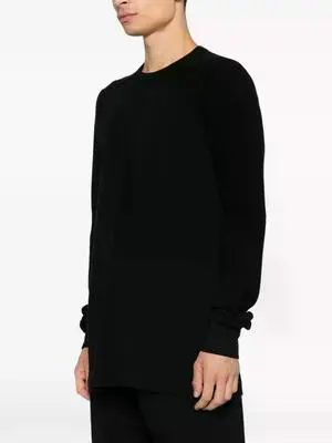 Rick Owens Ribbed-knit Long-sleeve Sweater