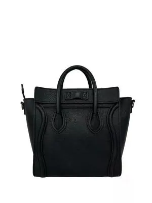 CELINE 2010 Nano Leather Luggage Tote Satchel