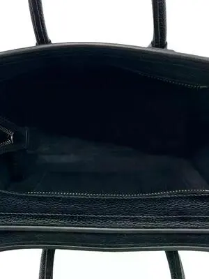 Celine 2010 Nano Leather Luggage Tote Satchel