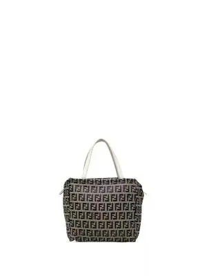 Fendi 2000-2010 Mini Zucchino Canvas Handbag
