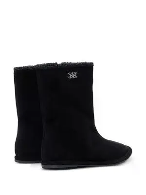 Casadei Suede Ankle Boots
