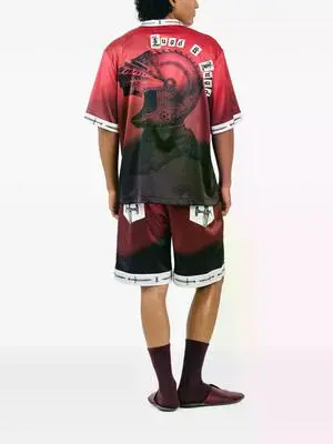 LUGO LUGO La Señal Logo-print Shorts