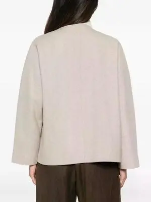 Liviana Conti Herringbone-pattern Flap-pocket Jacket