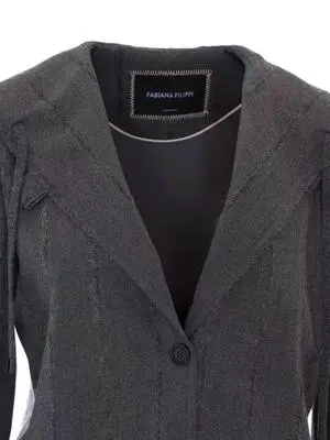 Fabiana Filippi Hooded Button-up Jacket