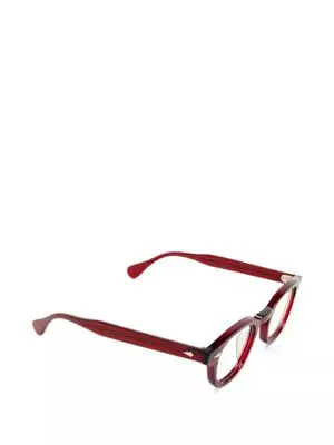 JULIUS TART OPTICAL Round-frame Glasses - Red