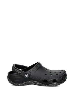 CROCS Classic Evo Speckled-sole Mules - Black