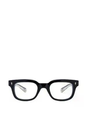 JACQUES MARIE MAGE Stewart Square-frame Glasses - Black