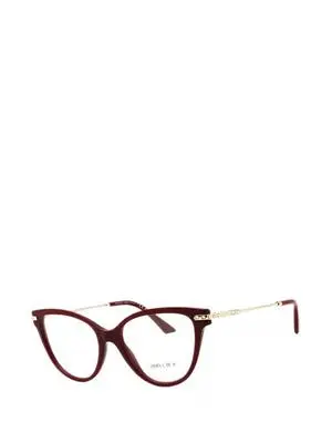 JIMMY CHOO Cat-eye Glasses - Red