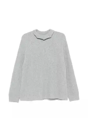 Liviana Conti Turtleneck Sweater - Grey
