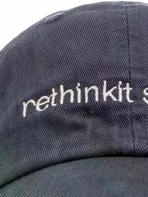 RETHINKIT STUDIOS Logo-embroidered Baseball Cap - Blue