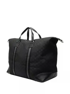 Gucci 2000-2015 Xl Gg Nylon Web Duffle Bag Travel Bag