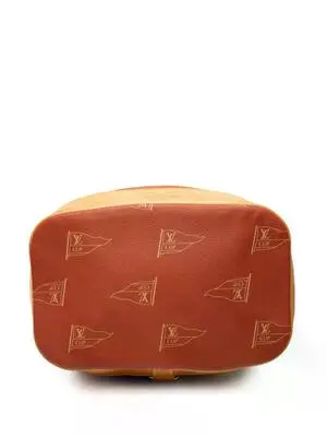 LOUIS VUITTON 1994 Americas Cup Coated Canvas Saint Tropez Backpack