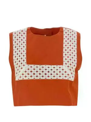 DESTREE Lucas Embroidered Top