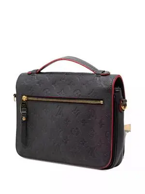 LOUIS VUITTON 2018 Monogram Empreinte Pochette Metis Satchel